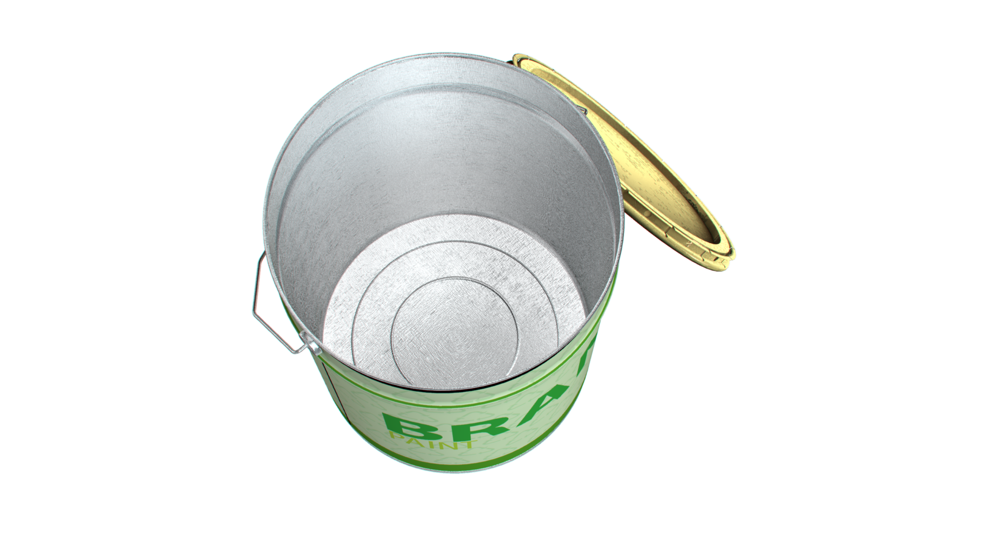 Paint cans 3D Model - FlatPyramid