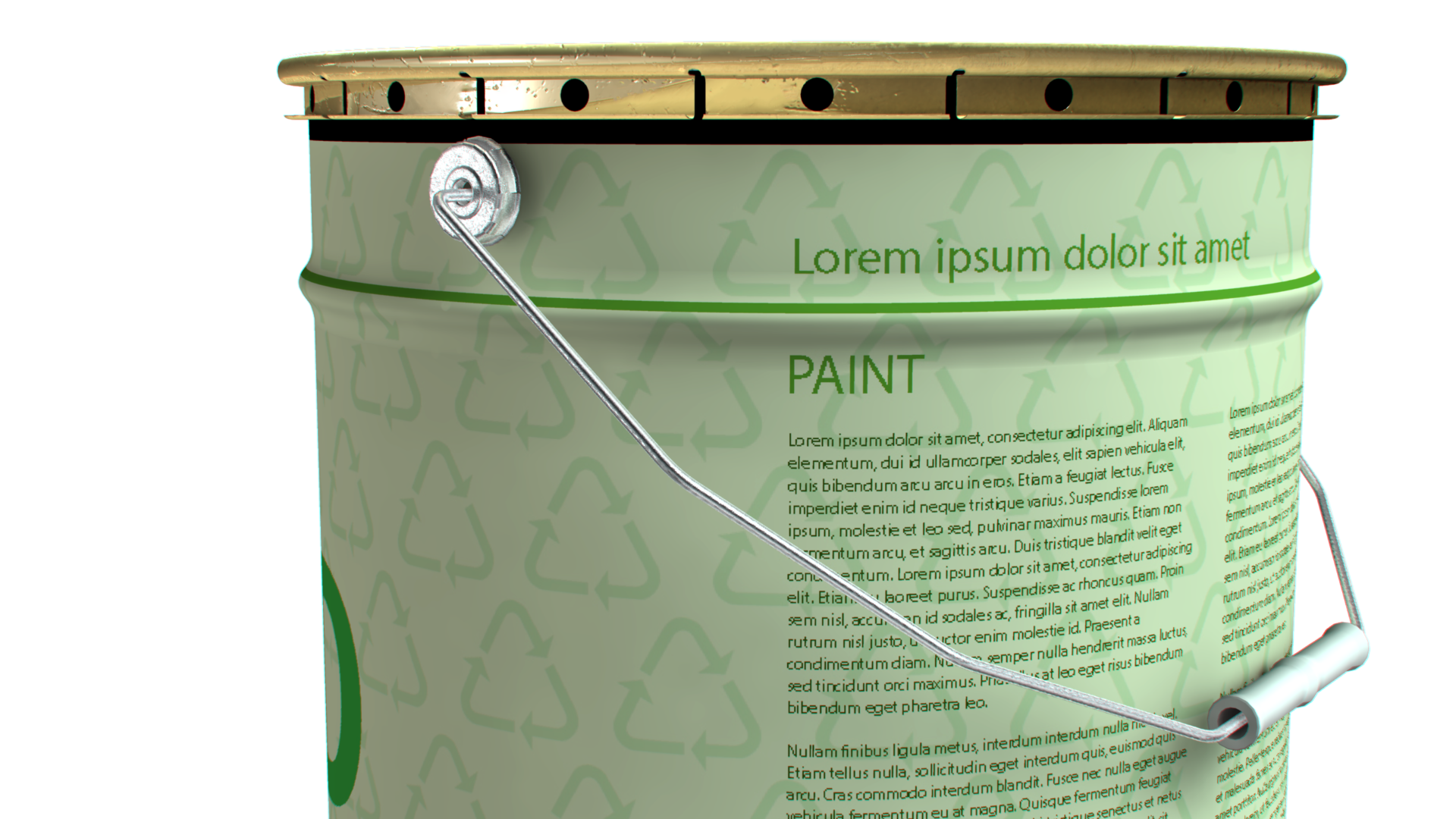 Paint cans 3D Model - FlatPyramid