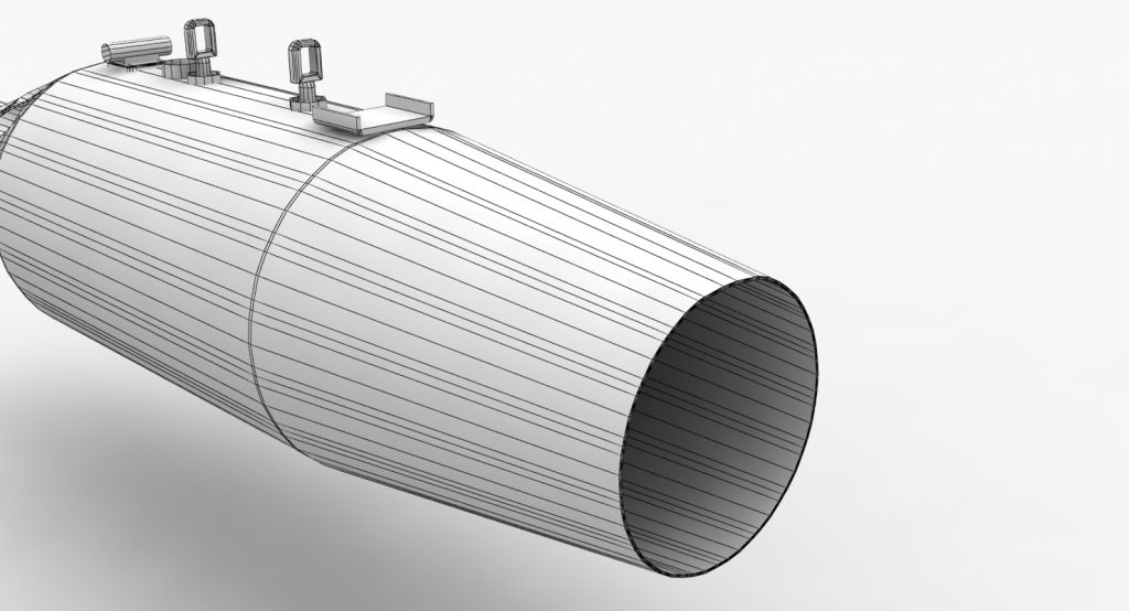 Rocket Launcher UB-32A 3D Model - FlatPyramid