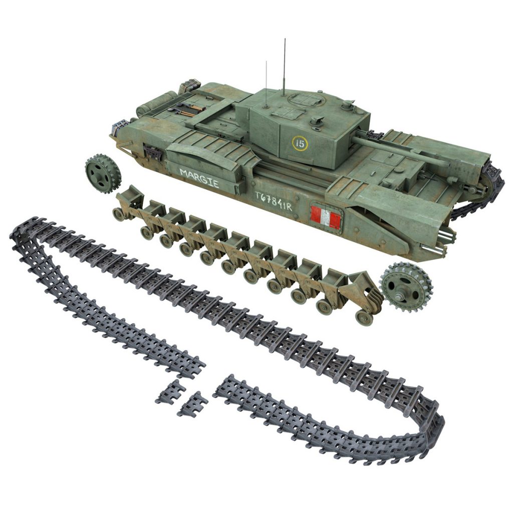 Churchill MK.III - Margie 3D Model - FlatPyramid