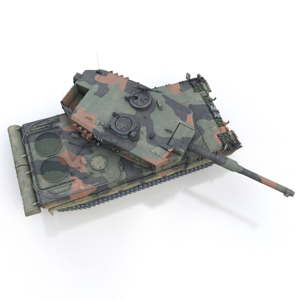 Panzer 87 - Swiss Army 3D Model - FlatPyramid