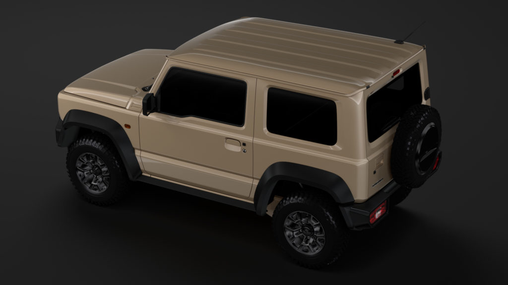 Suzuki Jimny 2019 3D Model - FlatPyramid