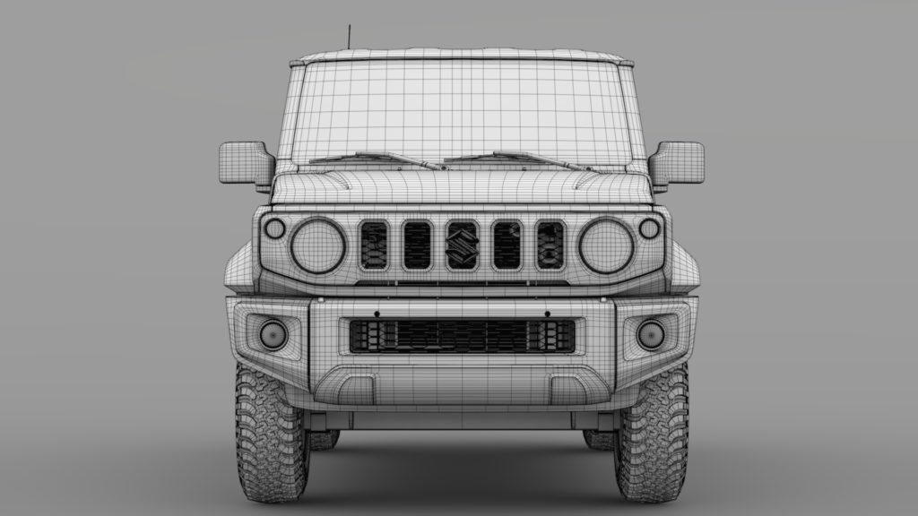 Suzuki Jimny 2019 3D Model - FlatPyramid