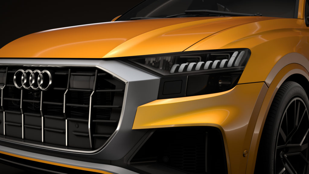 Audi Q8 50 TDI quattro S line Vorsprung Edition 3D Model - FlatPyramid