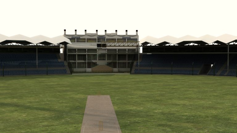 National Cricket Stadium 3D Model - FlatPyramid