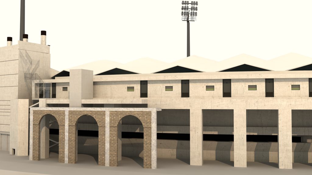 National Cricket Stadium 3D Model - FlatPyramid
