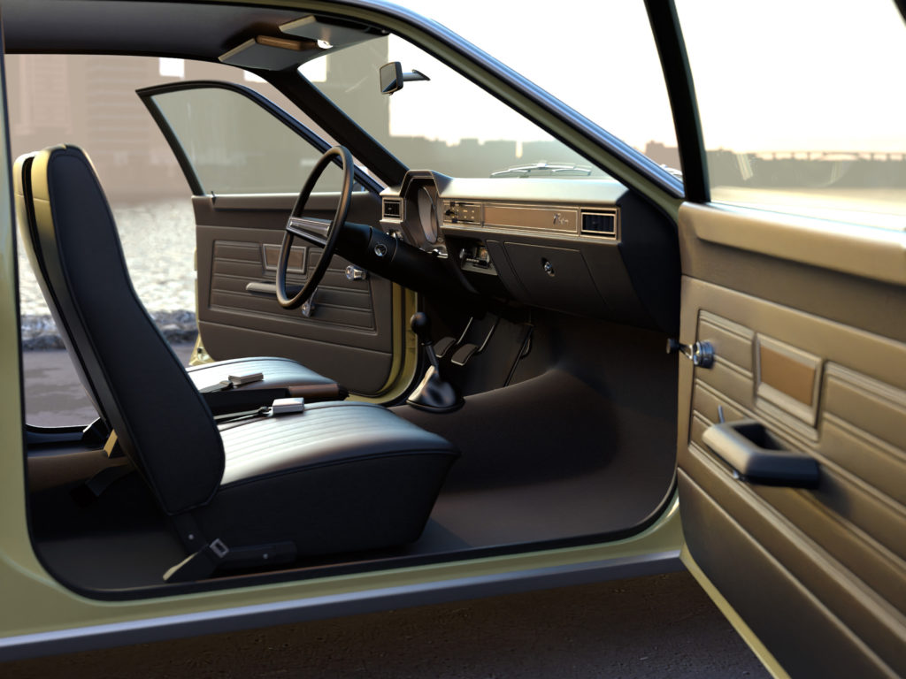 Pinto 1971 3D Model - FlatPyramid