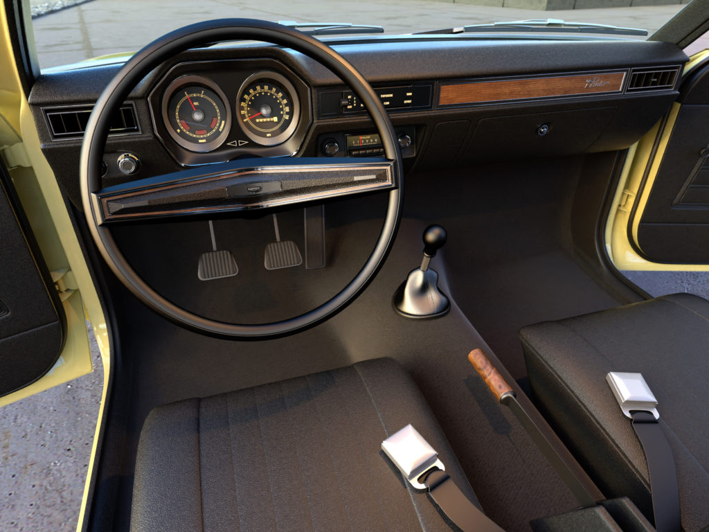 Pinto 1971 3D Model - FlatPyramid