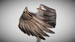 Animated Low Poly Dark Angel Wings 3D Model - FlatPyramid
