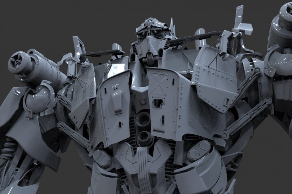 Robot Transformers 3D Model - FlatPyramid