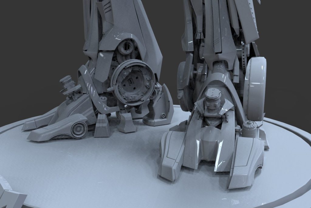 Robot Transformers 3D Model - FlatPyramid