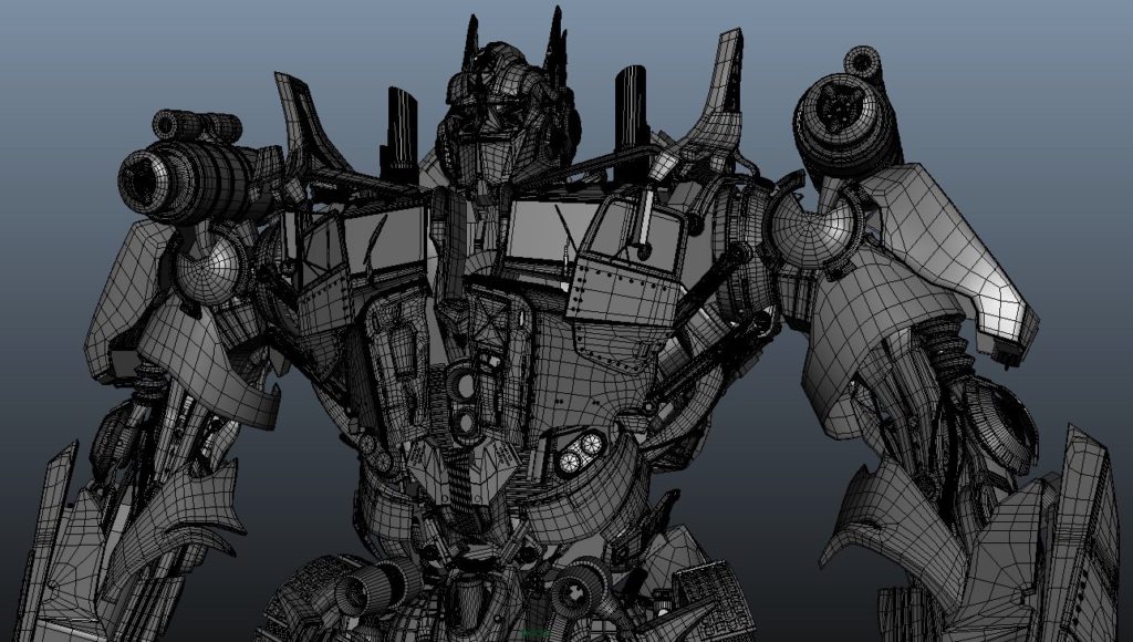 Robot Transformers 3D Model - FlatPyramid