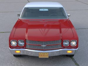 Chevrolet Chevelle Malibu 1970 3D Model - FlatPyramid
