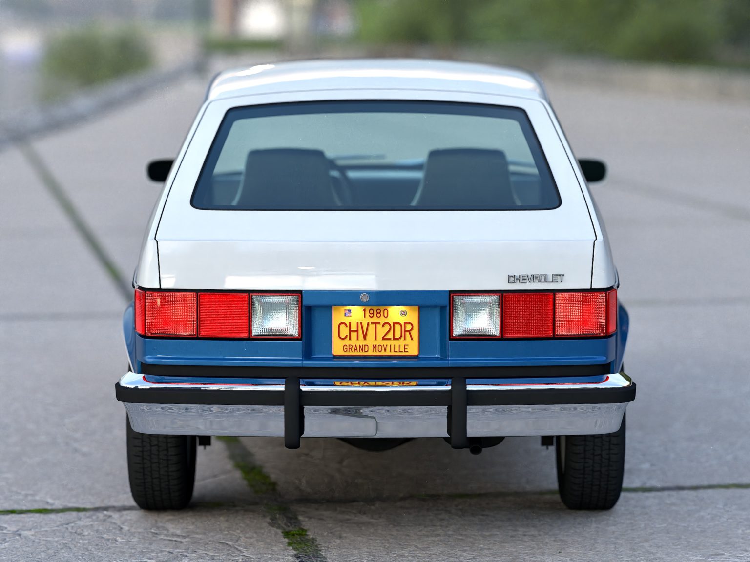 Chevette 2 Door 1980 3D Model - FlatPyramid