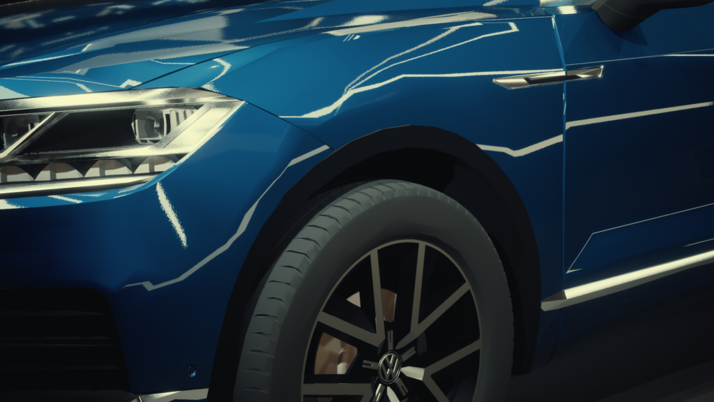 Volkswagen touareg 2020 3Dmodel 3D Model - FlatPyramid