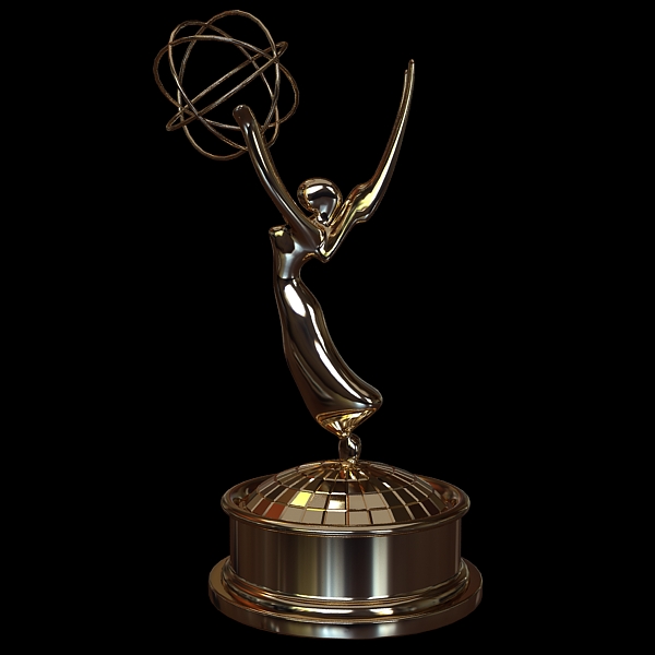 Emmy Award Trophy 3D Model | FlatPyramid