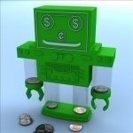 Robot Bank 3D Model - FlatPyramid