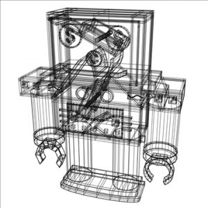 Robot Bank 3D Model - FlatPyramid