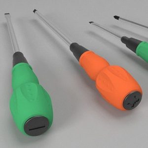 Screwdriver set 3D Model - FlatPyramid