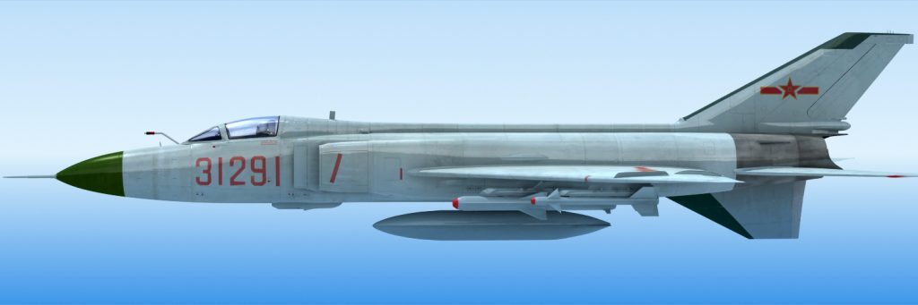 J-8F China Fighter 3D Model - FlatPyramid