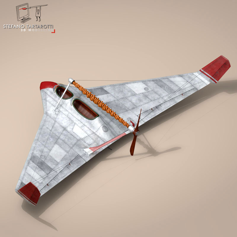 Rubber band airplane 3D Model – Buy Rubber band airplane 3D Model ...