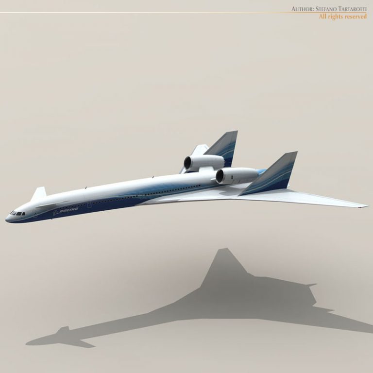 Sonic cruiser 3D Model - FlatPyramid