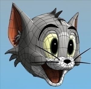 Tom Cat 3D Model - FlatPyramid