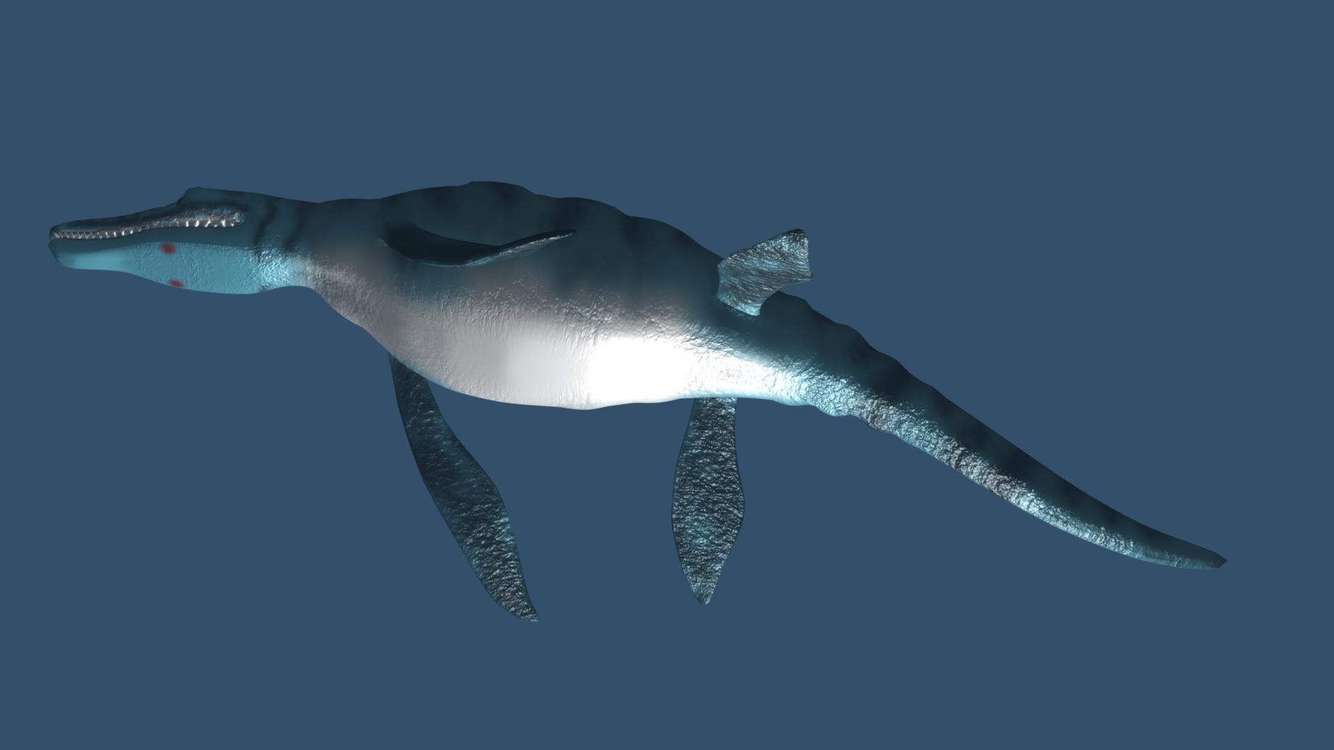 pliosaurus 3D Model - FlatPyramid