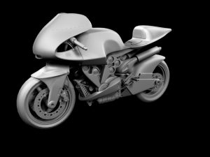 Britten V1000 1995 3D Model - FlatPyramid