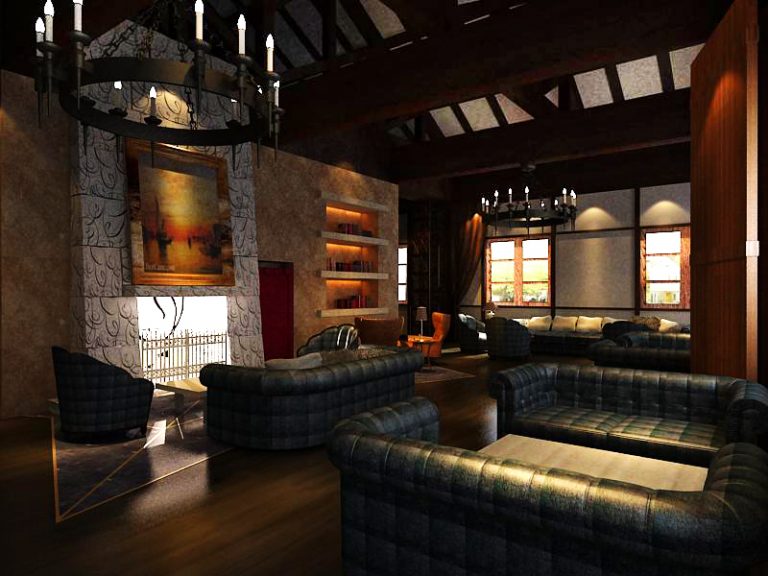 Antechamber 027 3D Model - FlatPyramid