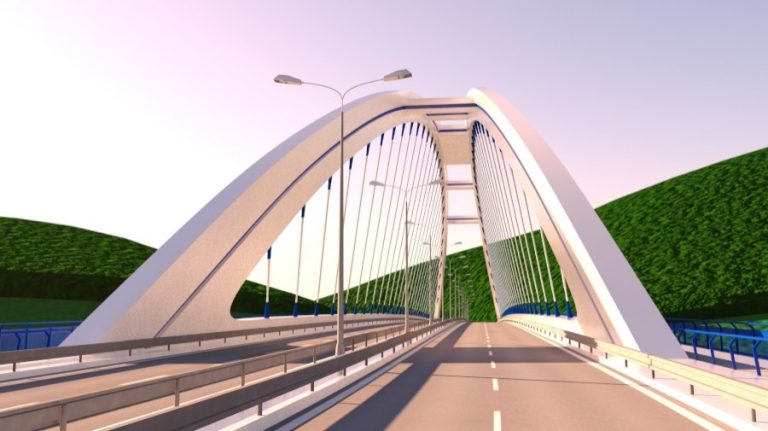 Arched bridge 3D Model - FlatPyramid
