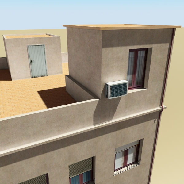 Building 43 3D Model - FlatPyramid