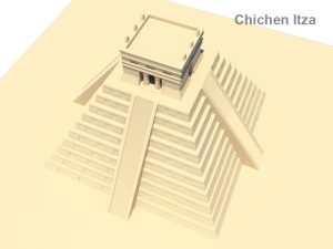 Chichen Itza 3D Model - FlatPyramid