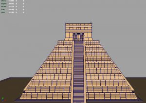 Chichen Itza 3D Model - FlatPyramid