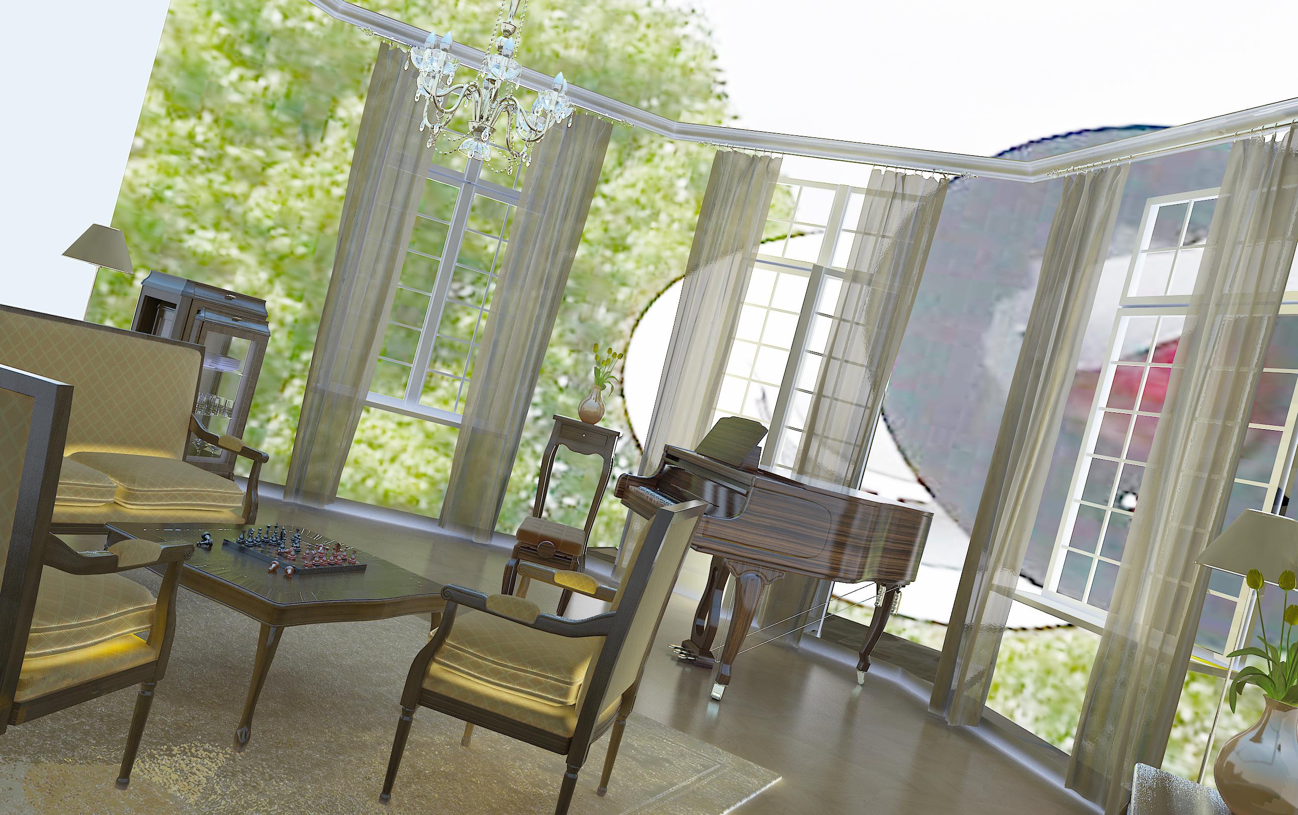 Condo 008 3D Model - FlatPyramid