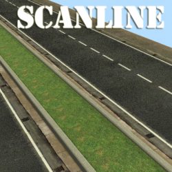 3D Model Realistic Road High Res 5980 x 4248 3D Model - FlatPyramid