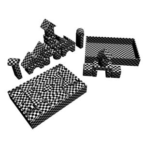 3D Model Wooden Toy Blocks 3D Model - FlatPyramid