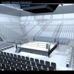 Boxing arena 3D Model - FlatPyramid