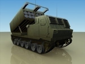 .M279_MLRS_Artillery 3D Model - FlatPyramid