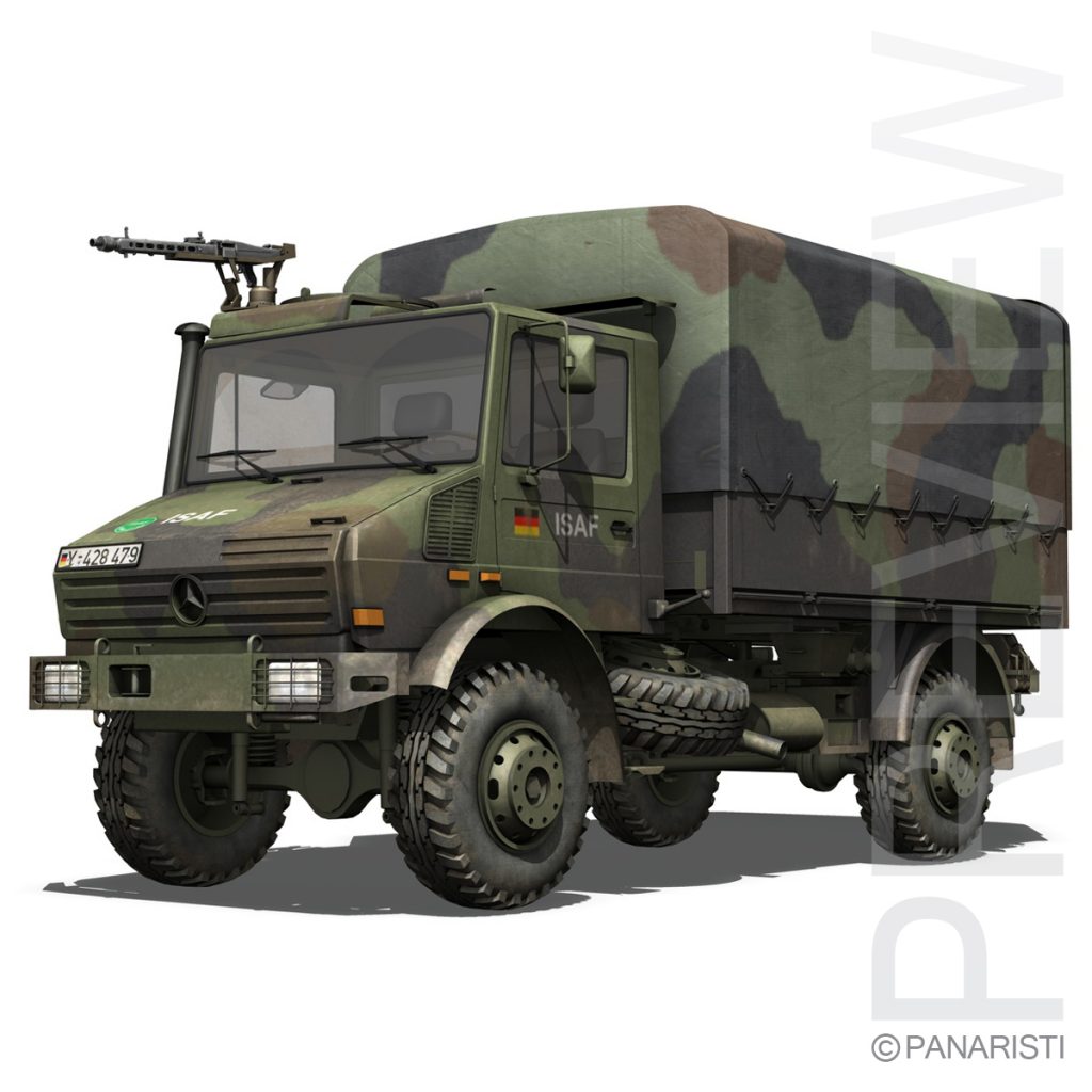 Remote weapon station (RWS) Browning M2 3D Model - FlatPyramid
