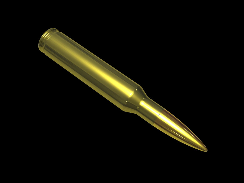 BULLET 3D Model - FlatPyramid
