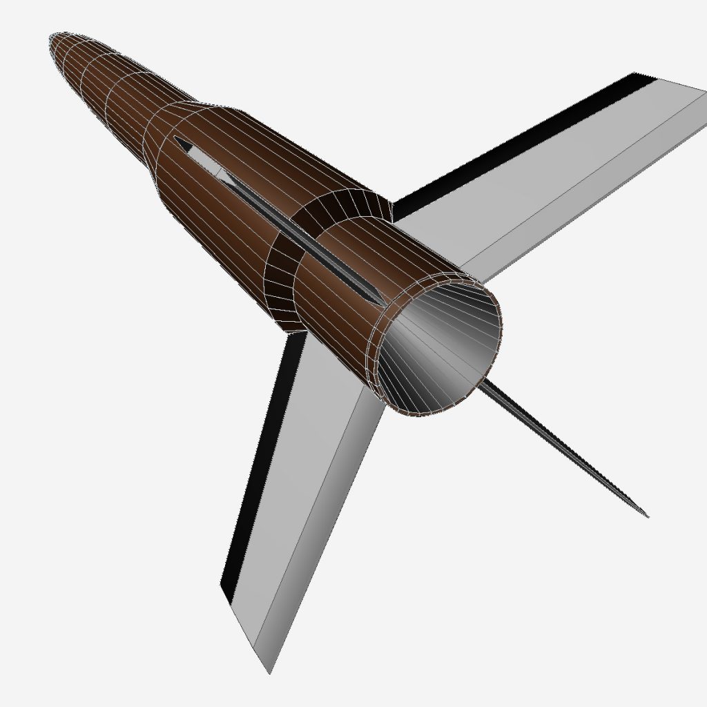 Astrobee 200 Rocket 3D Model - FlatPyramid