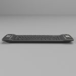 Media Center Keyboard 3D Model - FlatPyramid
