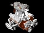 2X4 Chevrolet Engine 3D Model - FlatPyramid