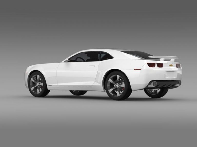 Chevrolet Camaro Concept 3D Model - FlatPyramid