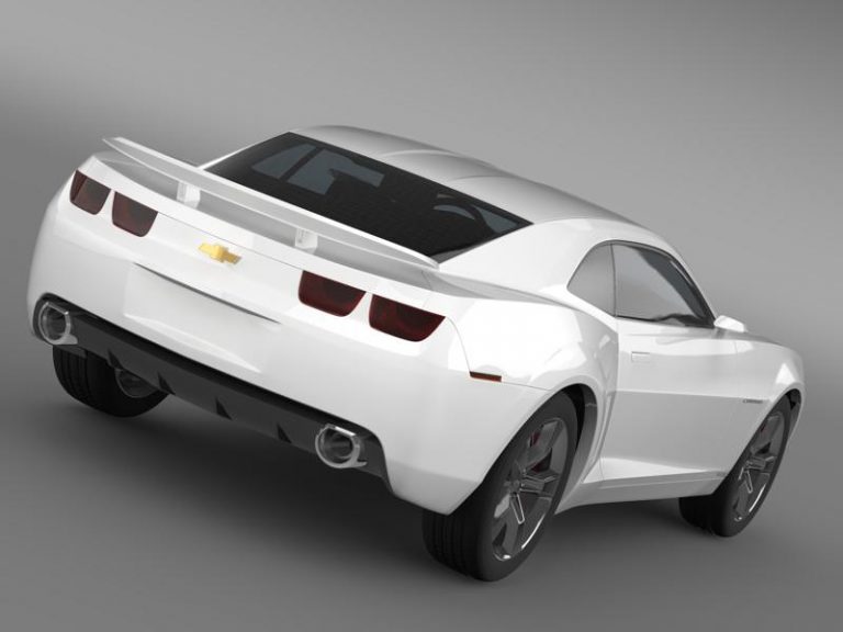 Chevrolet Camaro Concept 3D Model - FlatPyramid