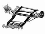 Street Rod Frame and Suspension 3D Model - FlatPyramid