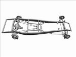 Street Rod Frame and Suspension 3D Model - FlatPyramid