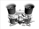 Weber IDA Carburetor 3D Model - FlatPyramid