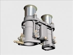 Weber IDA Carburetor 3D Model - FlatPyramid